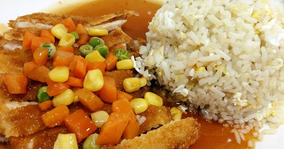 Hong Kong-style Pork Chop Rice at Fatty Mum Kitchen Miri - Miri Food ...