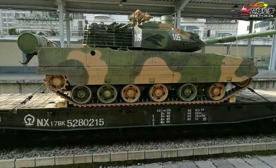 China Defense Blog: Photos of the day: ZTQ light tank in PLA color