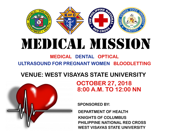 Medical mission slated on October 27 | UEDC UPDATES