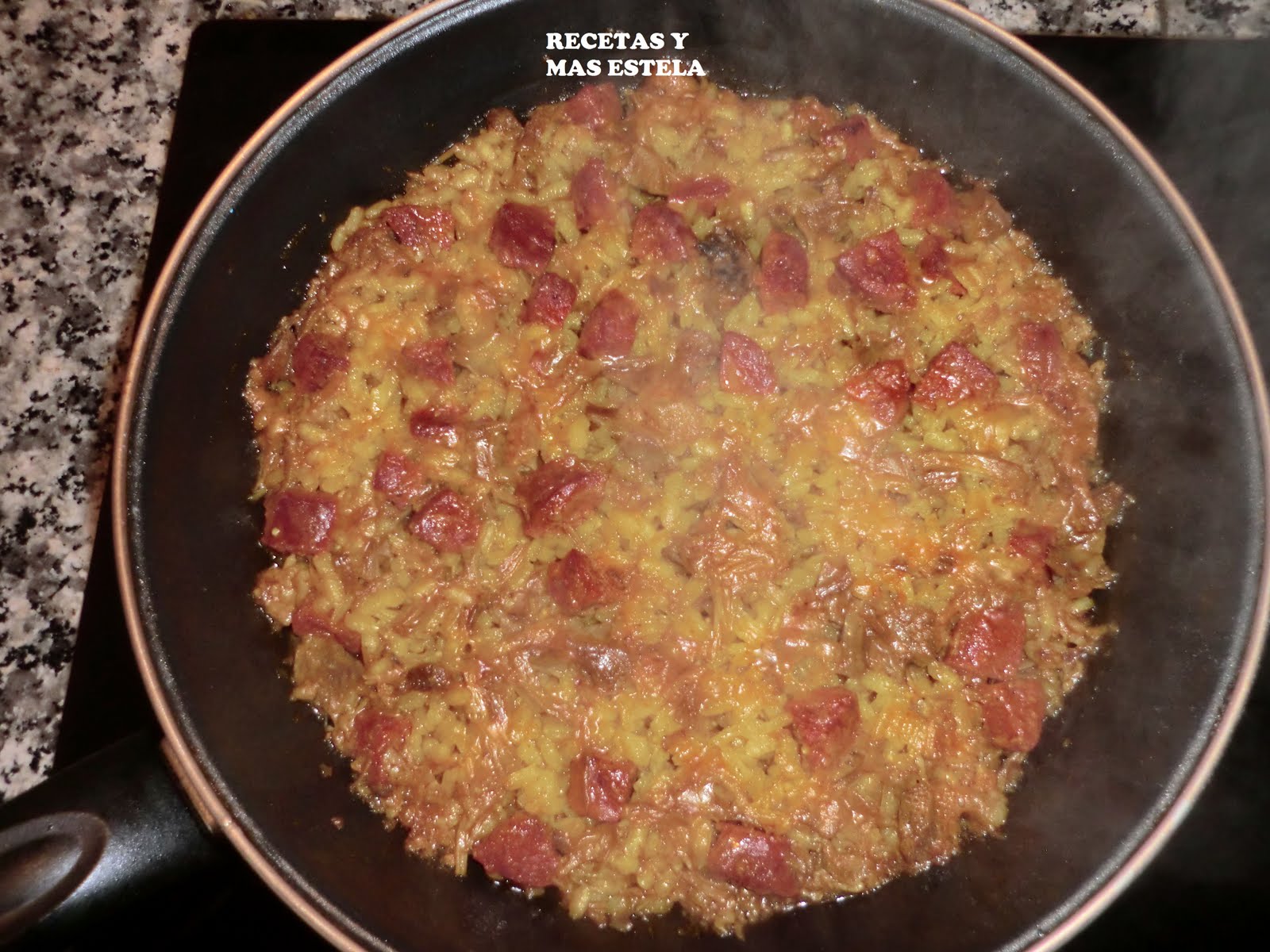 RECETAS Y MAS ESTELA: ARROZ SECO (CON EL CALDO DEL COCIDO)