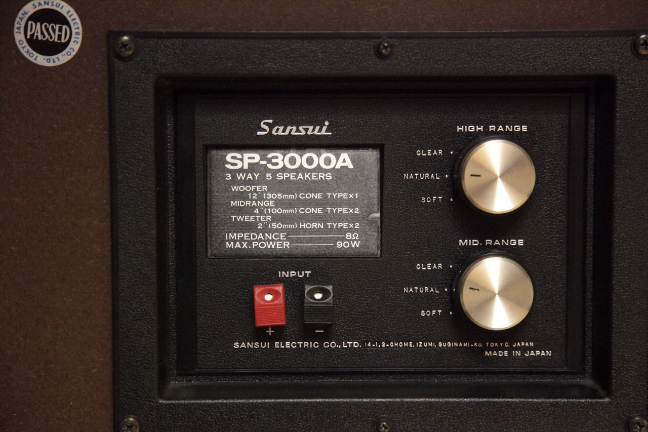 Sansui SP-3000A - Loudspeakers | AudioBaza