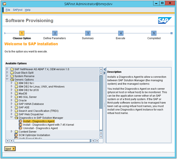 Diagnostic Agent and Host Agent Installation in Solution Manager - SAP ...