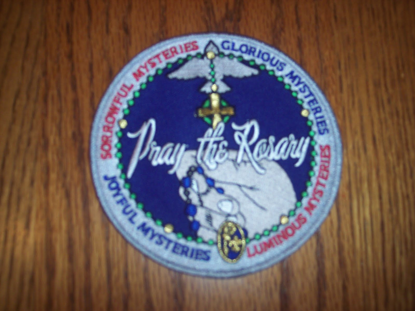 Six Little Ducklings: Catholic Scouting Rosary Patches