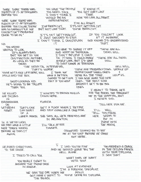 Lettering Practice-Dialogue and Blocking