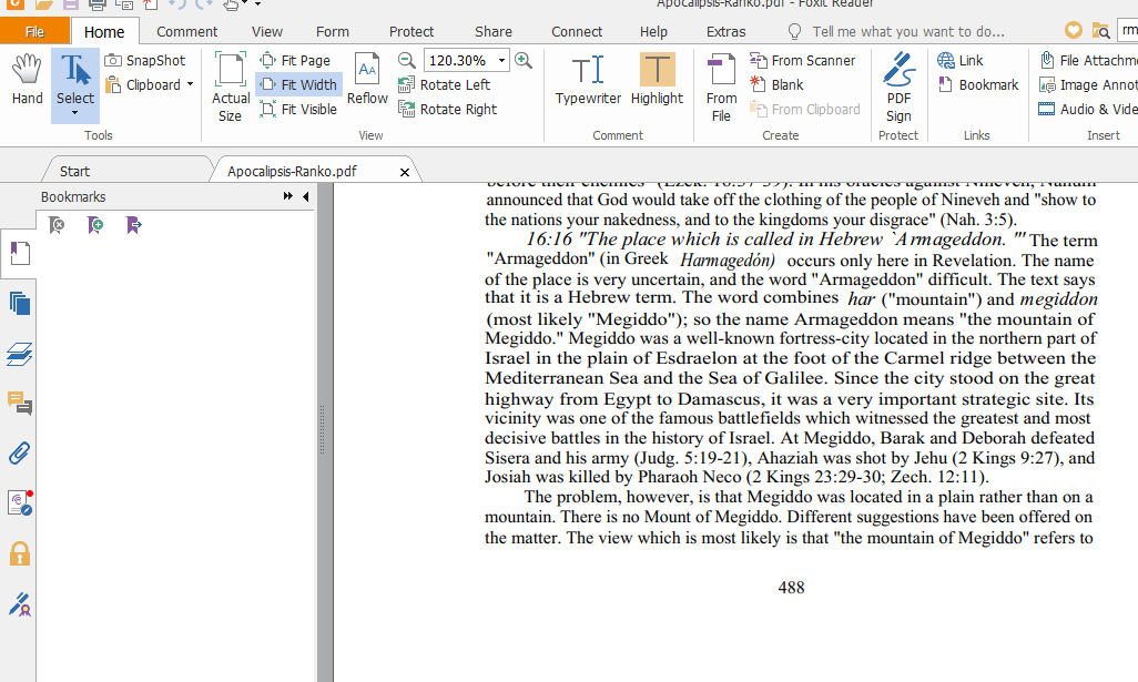 Foster's Theological Reflections: Ranko Stefanovic on Revelation 16:16 ...