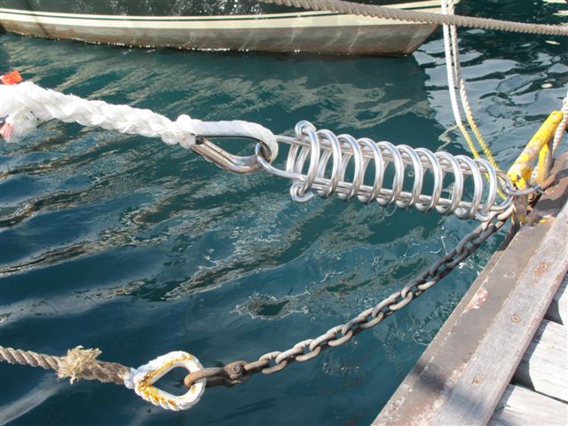 CKD Boats - Roy Mc Bride: Splicing a nylon mooring line to a stainless ...