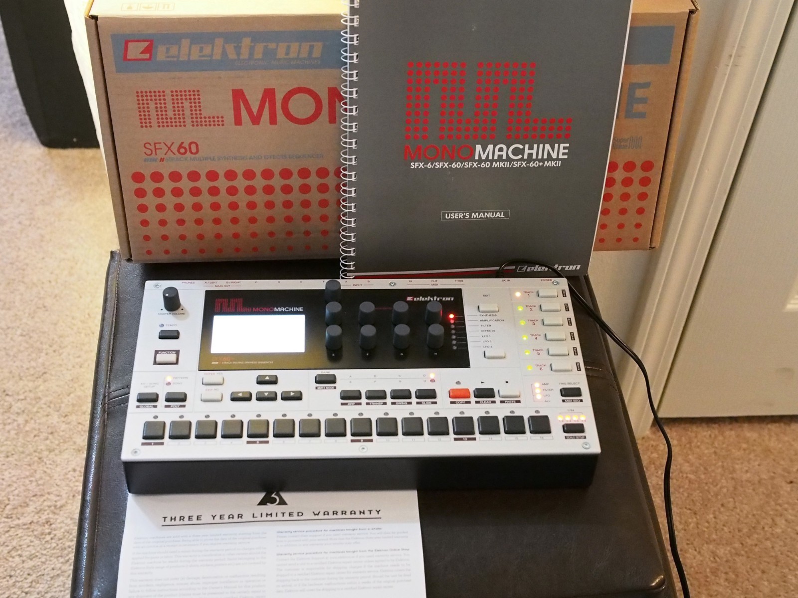 MATRIXSYNTH: Elektron Monomachine mkII, Plus Drive, SFX60+