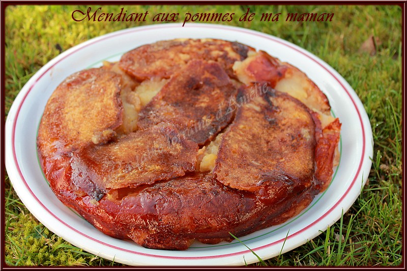 LA TABLE LORRAINE D'AMELIE: MENDIANT AUX POMMES DE MA MAMAN