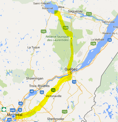 Nouvelles de Montreal: Vacances au Lac St Jean