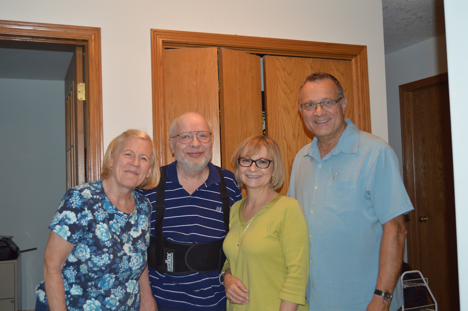 KnappNews: Enjoyed seeing many of David's siblings at a gathering in Iowa