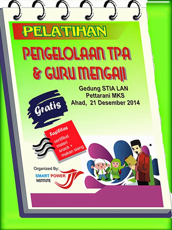 Desain Brosur Pelatihan TPA ~ Blog desain Bangjay