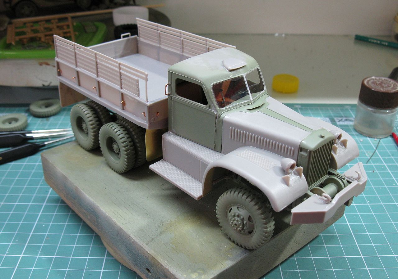 Panzerserra Bunker- Military Scale Models in 1/35 scale: Diamond T ...