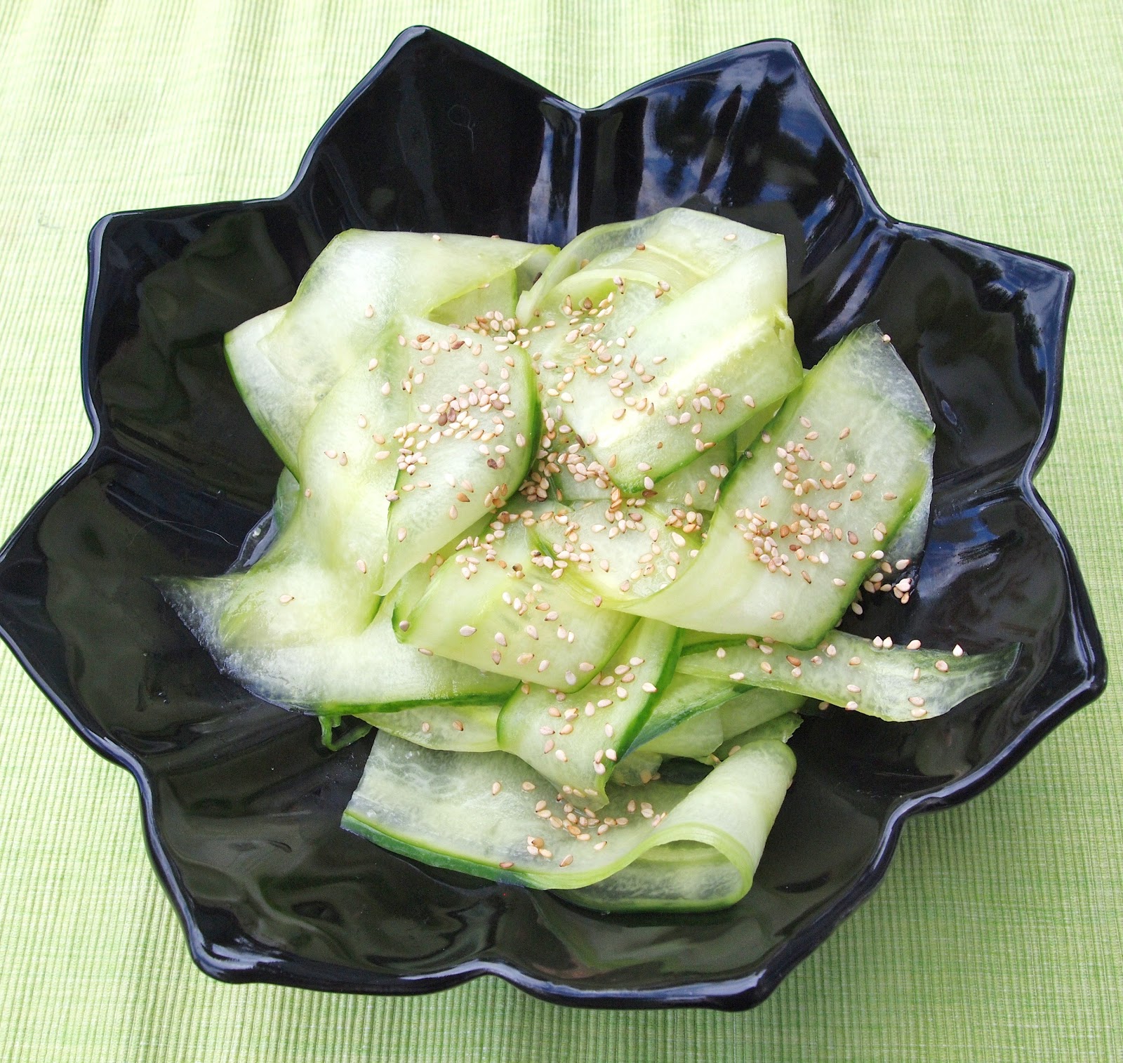 The Alchemist: Cucumber Ribbon Salad and A Thousand Cranes Party