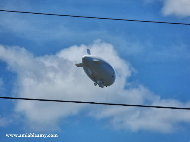 BEYOND PHOTOGRAPHY: Blimp in the Sky Above Us