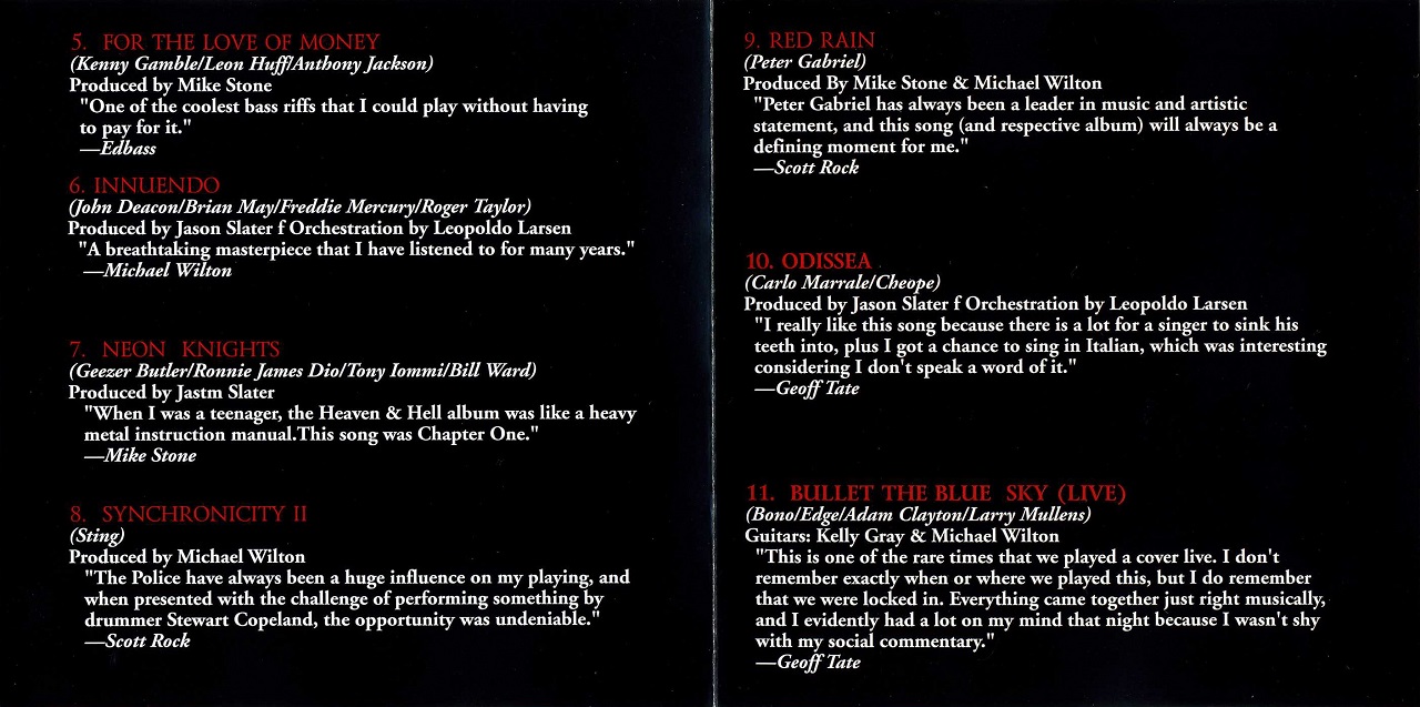 Cries from the Quiet World: Queensrÿche "Take Cover"