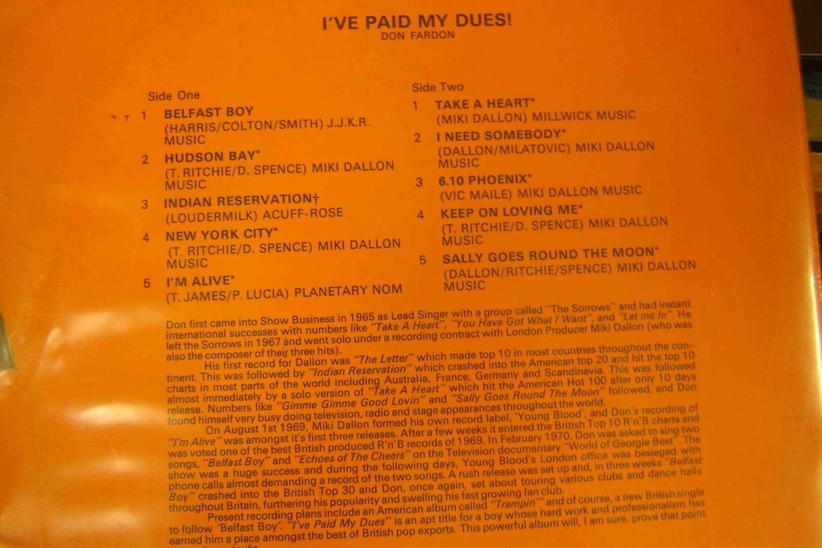 The Train Kept A-Rollin' ja kitarat soi...: Vic Maile