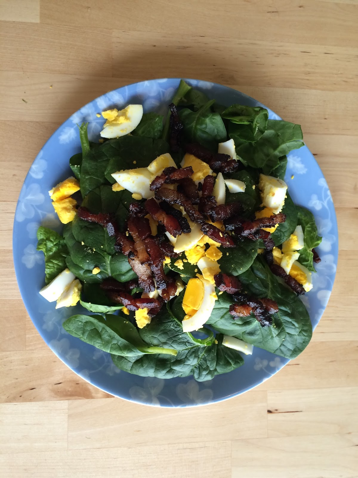 Mother's Kitchen: Onigaming Supper Club Spinach and Bacon Salad