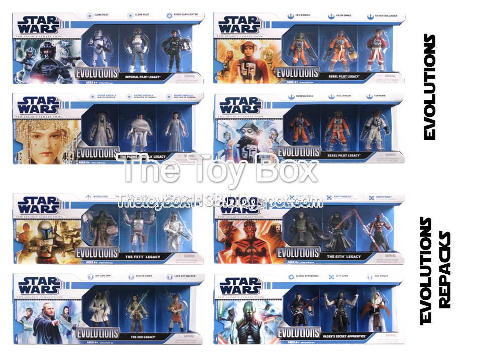The Toy Box: Star Wars - The Legacy Collection (Collection I and II ...