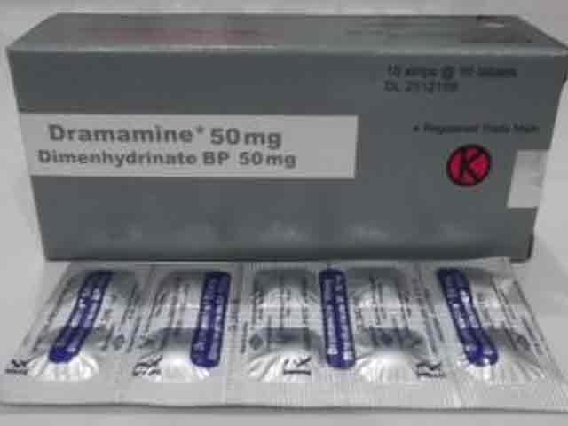 Mengatasi mabuk laut dengan obat dramamine - Informasi Obat