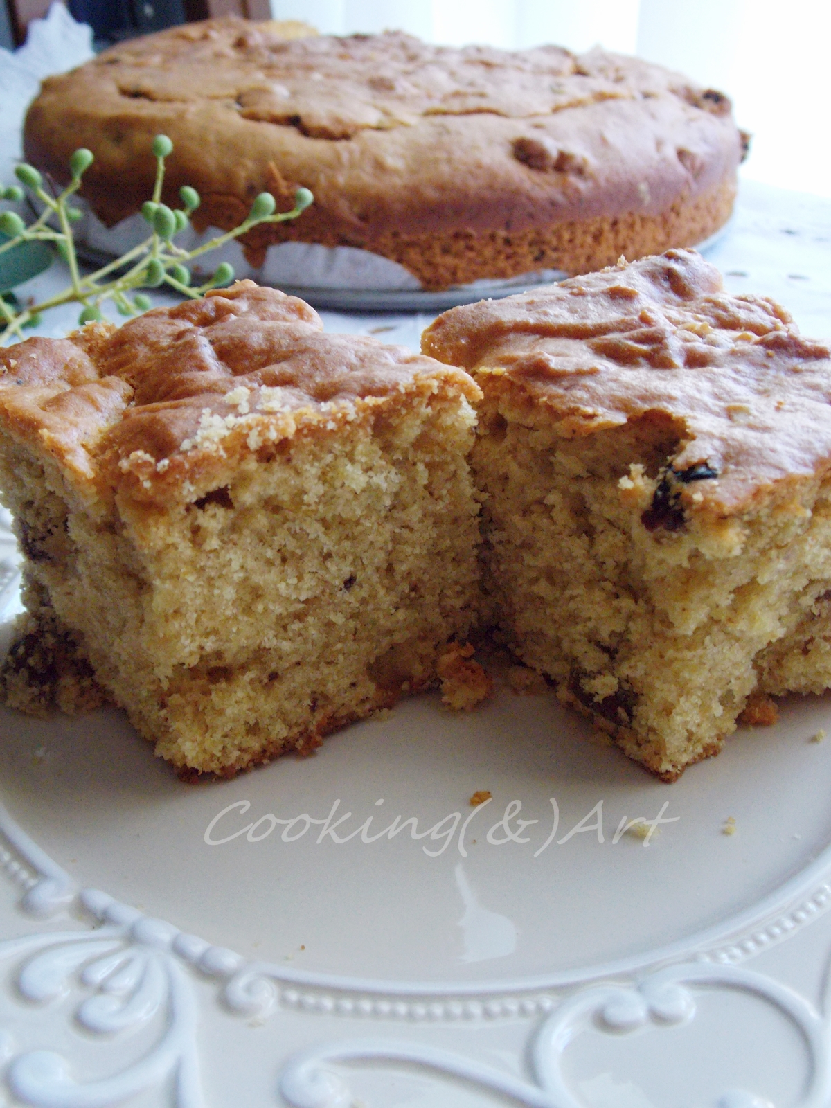 Φανουρόπιτα / Fanouropita (The cake of Saint Fanourios) - Cooking & Art ...