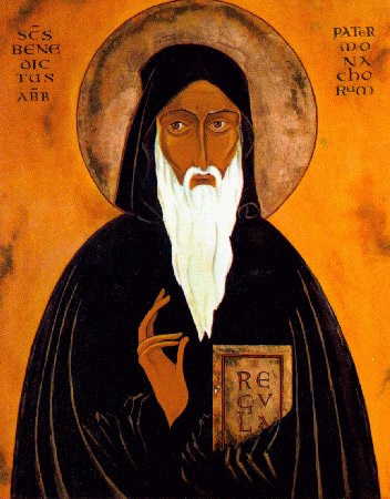 The Monastic Mirror: Happy Feast of St. Benedict