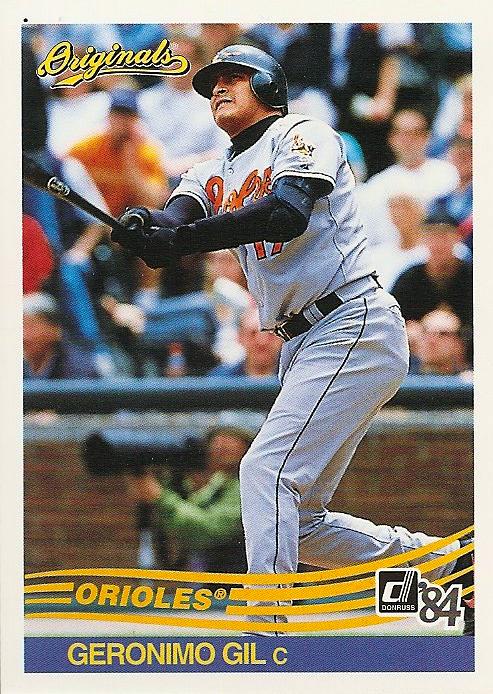 Orioles Card "O" the Day: Geronimo Gil, 2002 Donruss Originals #149