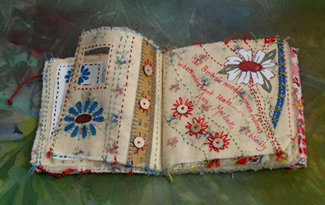 BeadBag: Frances Pickering - Embroidered Books
