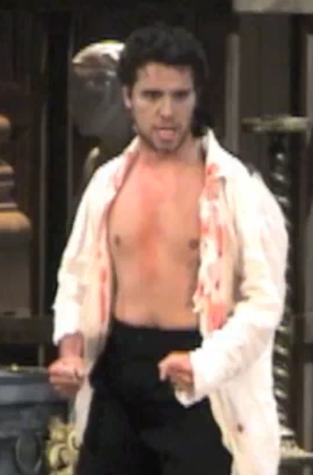 Shirtless Opera Singers: Thiago Arancam in Tosca