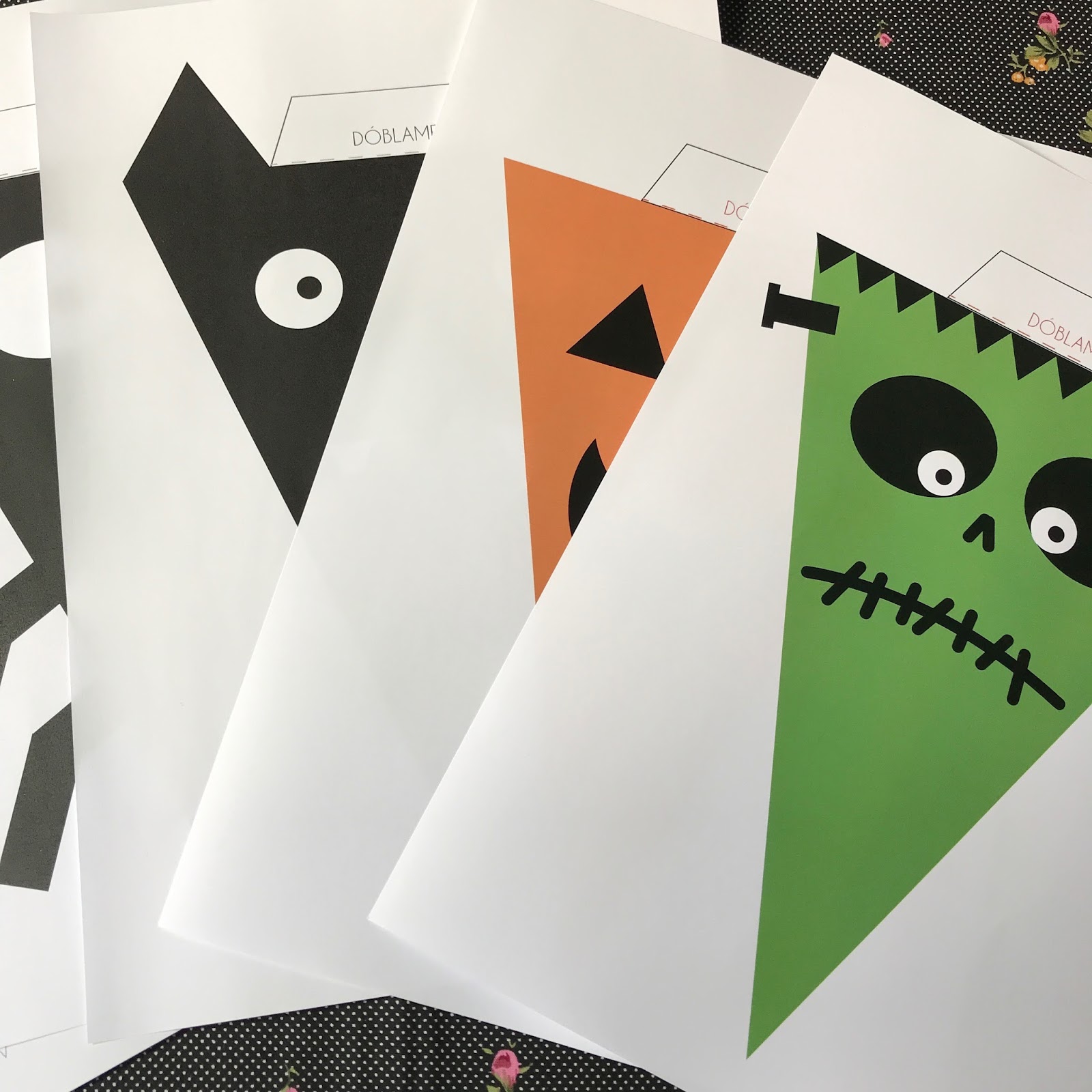 Condesa Patitiesa: Banderines DIY para Halloween