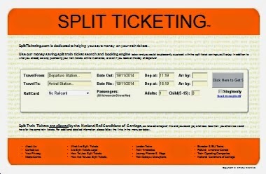 Public Transport Experience: Split Tickets Part Three
