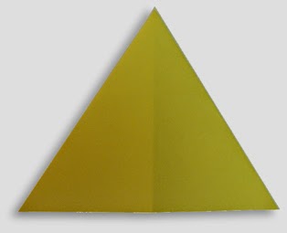 Triangle - Easy Origami instructions For Kids