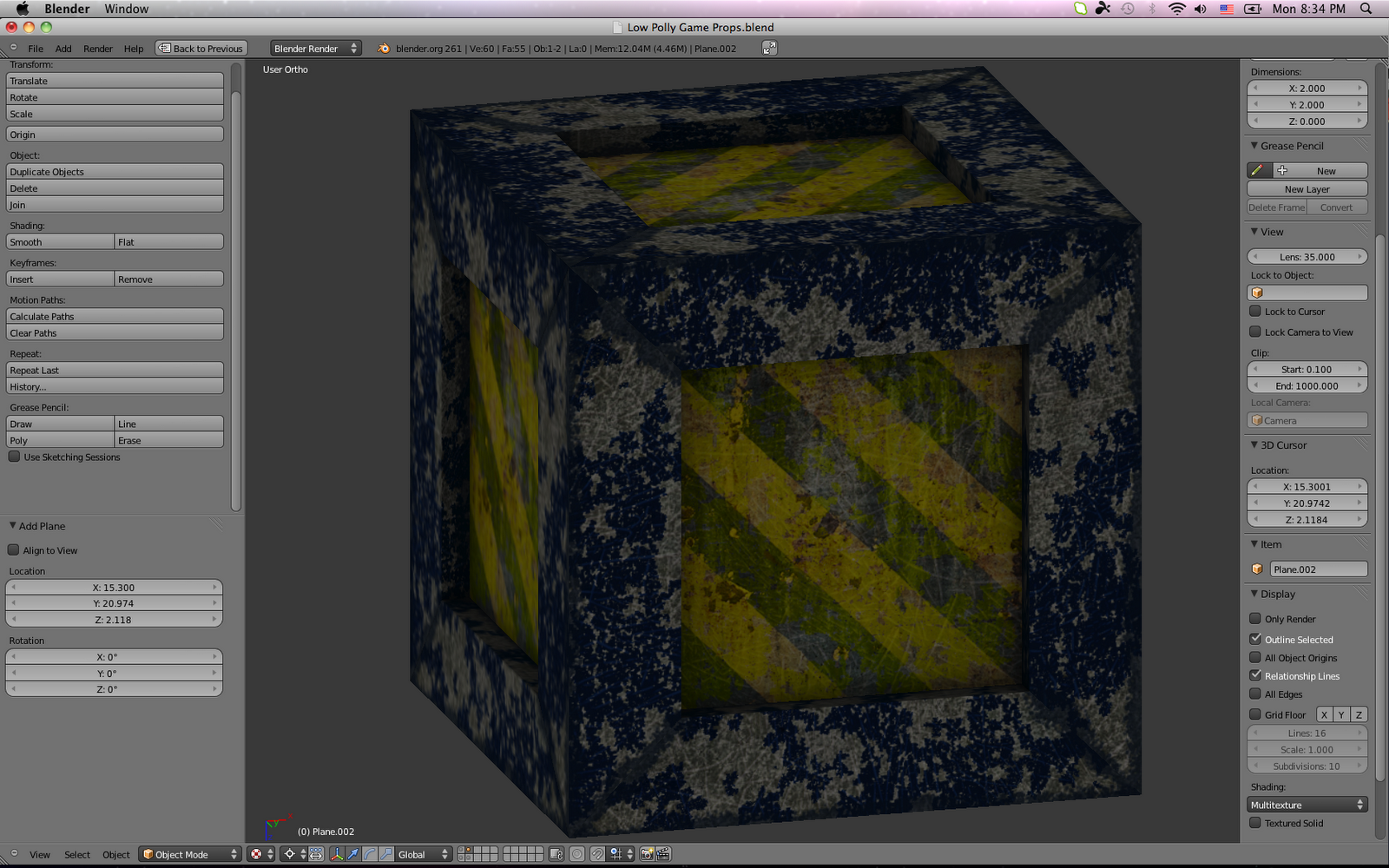 A Grungy Box Game Prop I Made - Works in Progress - Blender Artists ...