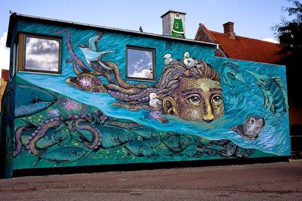 Street Art Aarhus: Danish Famous Murals