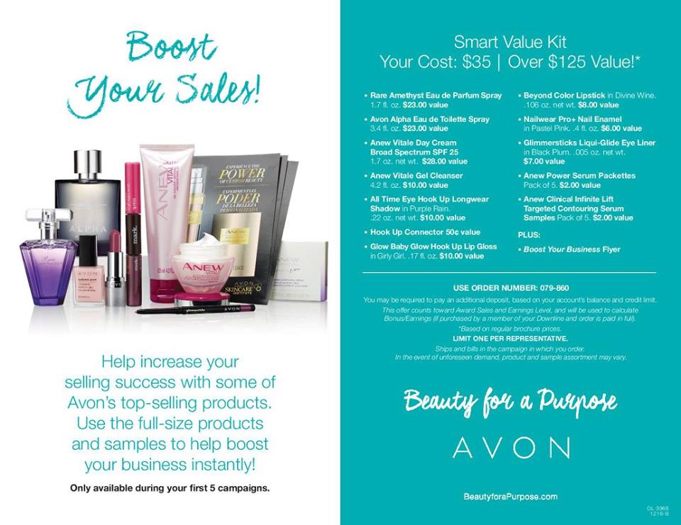 The Mompreneurs Guide to Beauty Biz: New Avon Rep Starter Kit + Info on ...