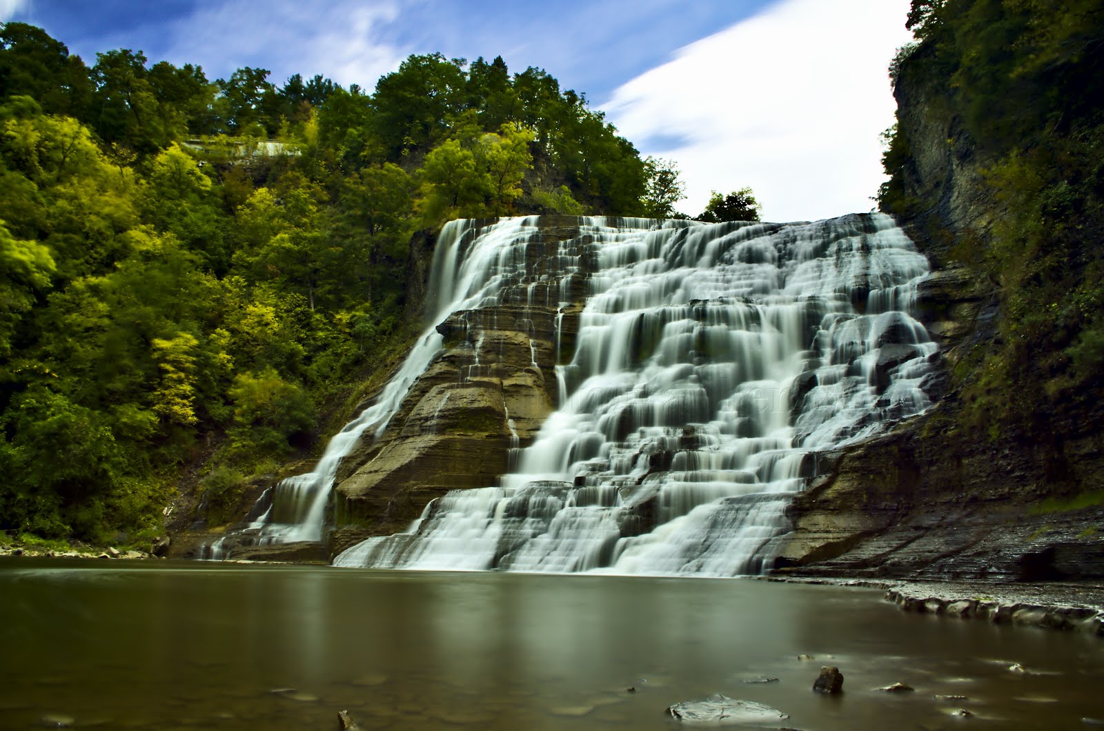 Photographing Waterfalls, at Ithaca Falls