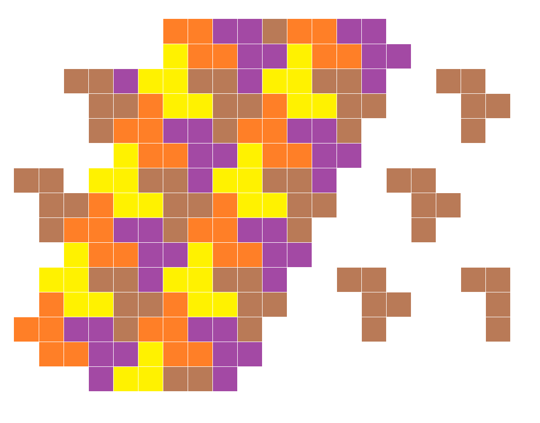 MEDIAN Don Steward mathematics teaching: pentomino tessellations