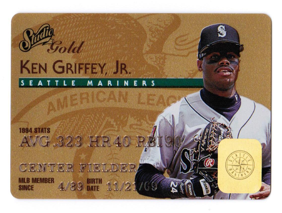 The Common (Card) Man: Cool New Griffey - 1995 Studio Gold Credit Card
