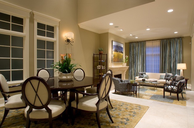 Home International: Decorate a Living Room-Dining Room Combo