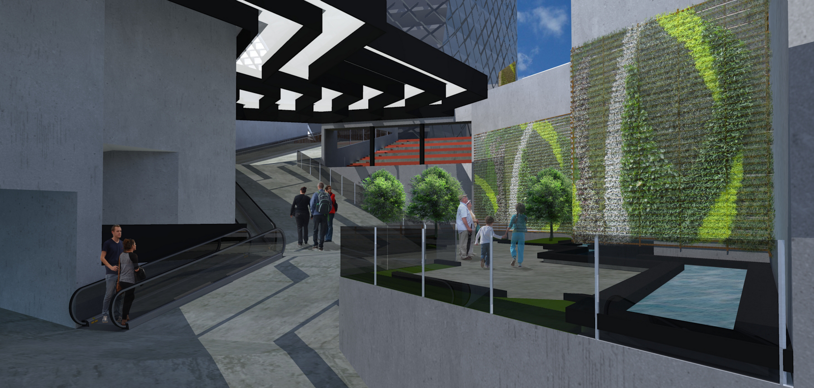 alexander william's architectural fiction: Space Activation - Garden