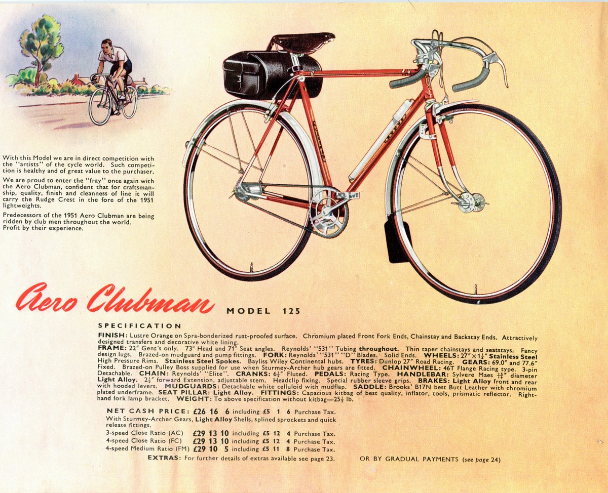 ON THE DROPS: Raleigh Clubmans: 1946-1951