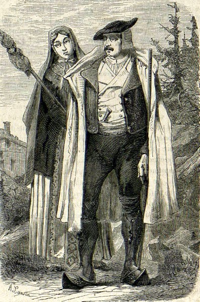 El Bable: El Chinaco: "Imágenes de Nuestro Mundo", el vestido en 1867.