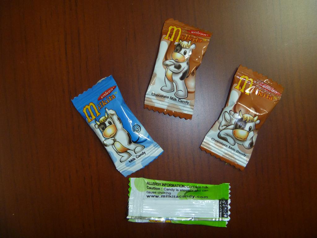 Grammy Googie: Candy is slippery...