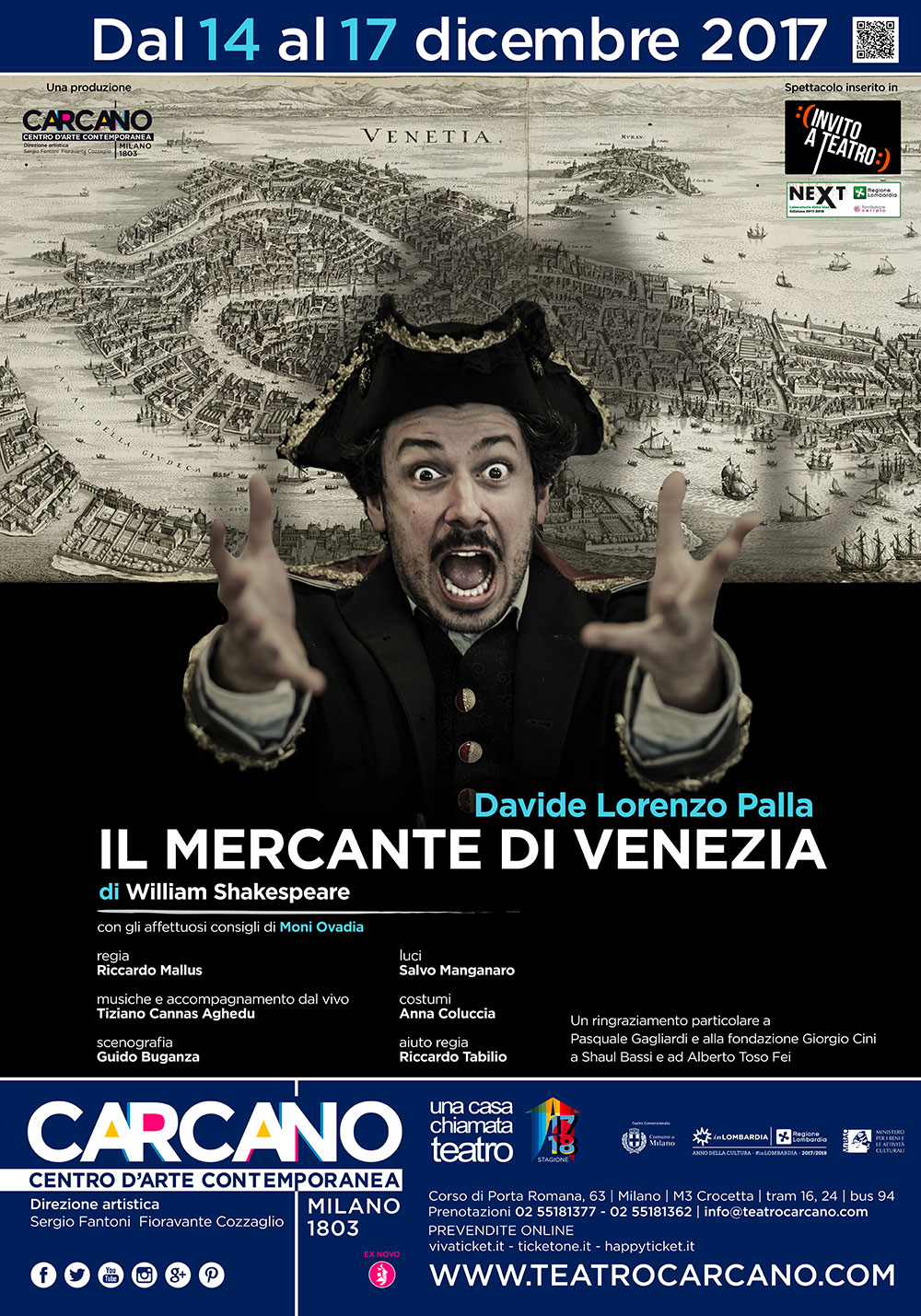 La nostra passione non muore ma cambia colore: IL MERCANTE DI VENEZIA