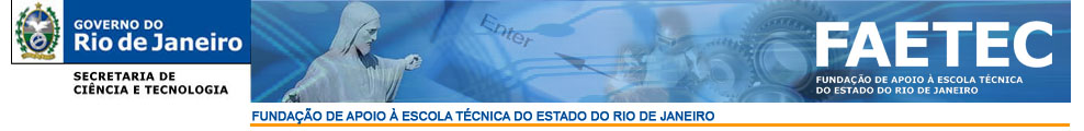 CE RIO DE AREIA: FAETEC