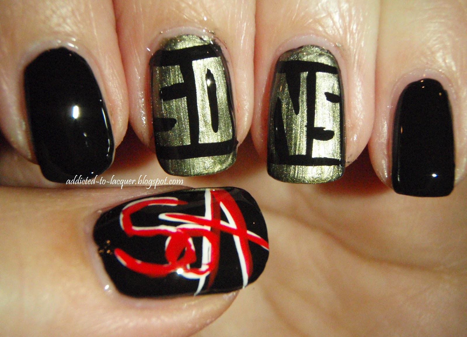 Addicted to Lacquer: Sons Of Anarchy Manicure