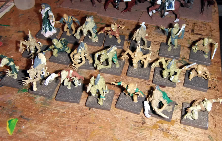 Too Much Lead: Speed Painting Ghouls