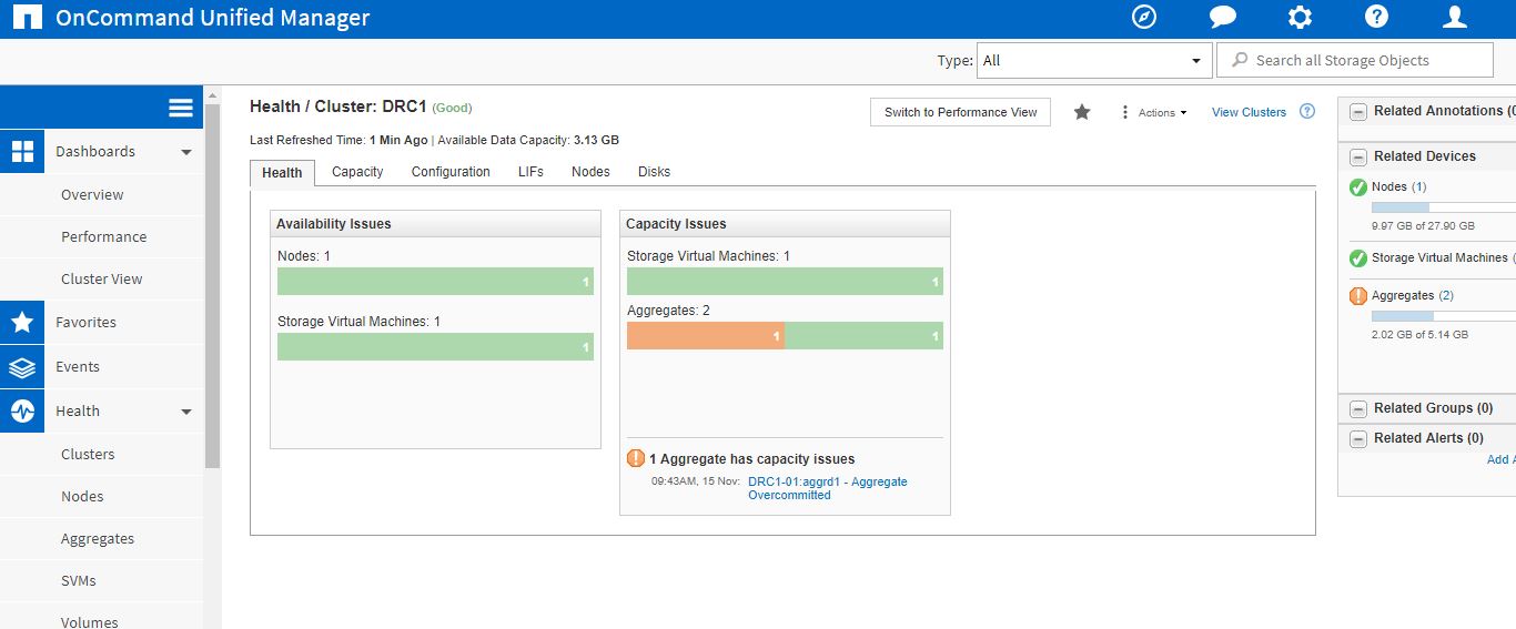 Remote Infrastructure Management: NetApp OCUM 9.4 Installation and ...