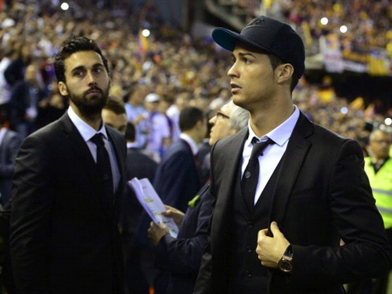 pictures Cristiano Ronaldo vs Barcelone copa del rey 2014