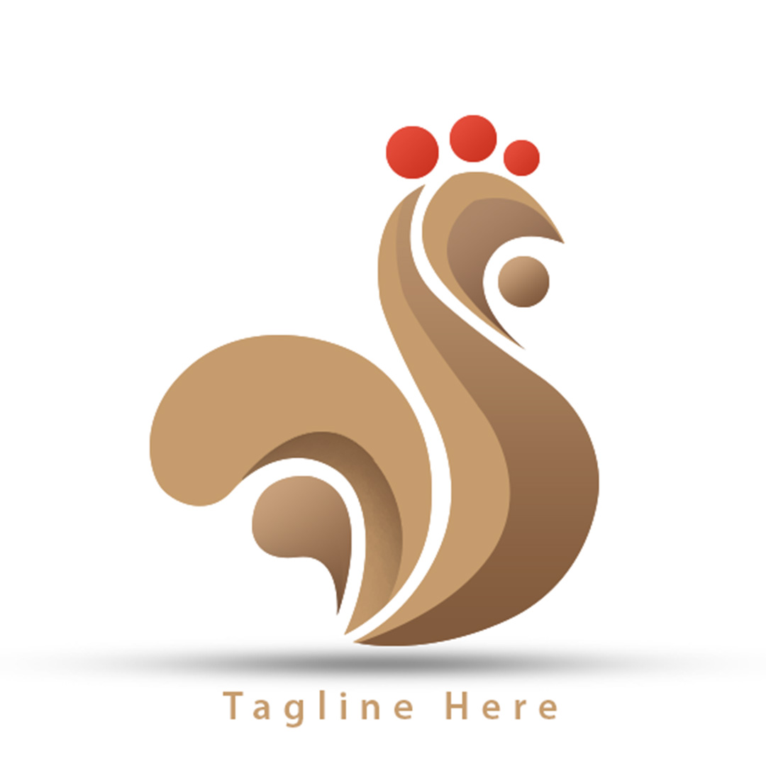 Logo Ayam Simple Cocok Untuk Restoran - Erik Design
