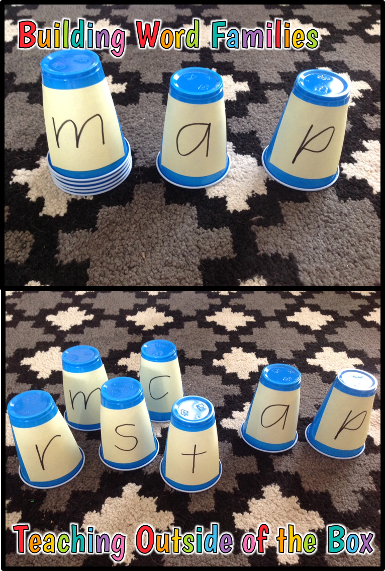 Teaching Outside of the Box...: Word Family Fun!